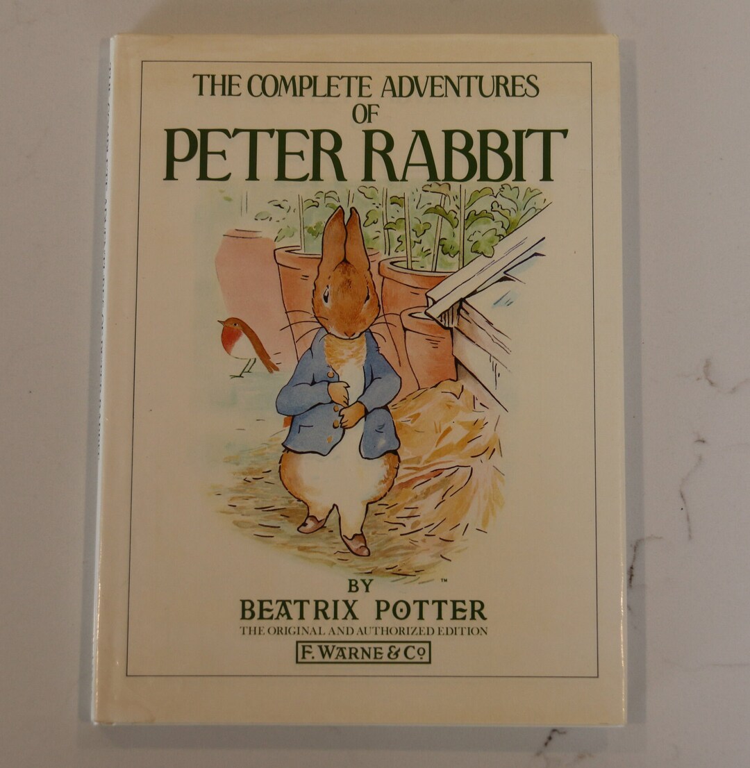 Vintage Book the Complete Adventures of Peter Rabbit Hardcover Beatrix ...