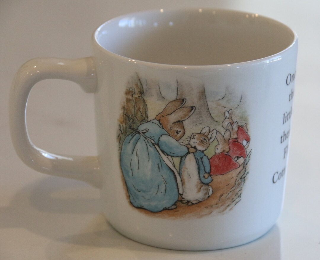 Gorgeous Vintage Wedgwood Peter Rabbit Bone China Mug Beatrix Potter ...
