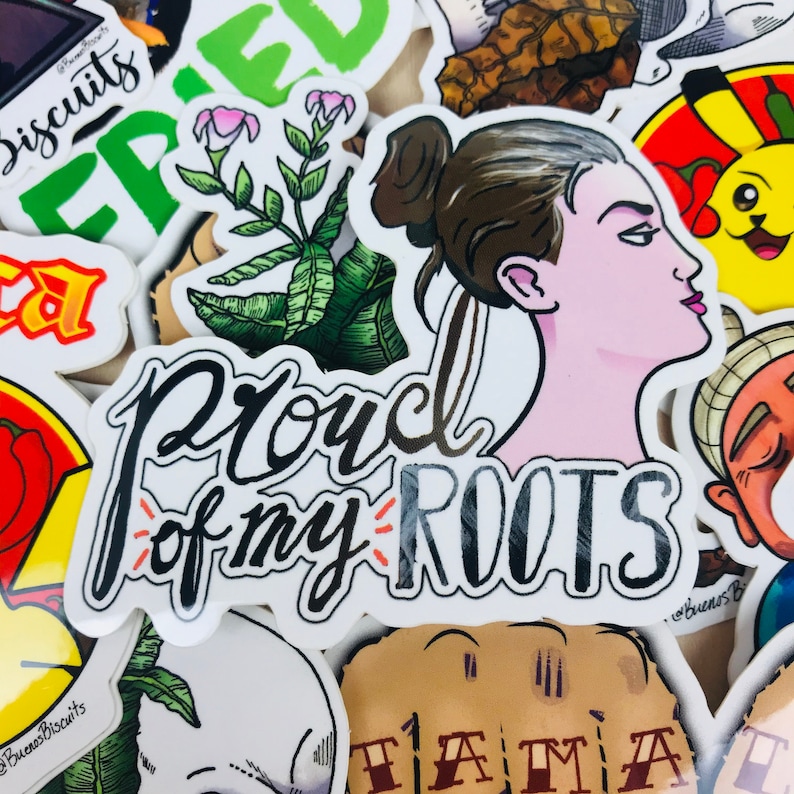Proud of My Roots Vinyl Sticker 3 Gray Hair Woman Laptop - Etsy