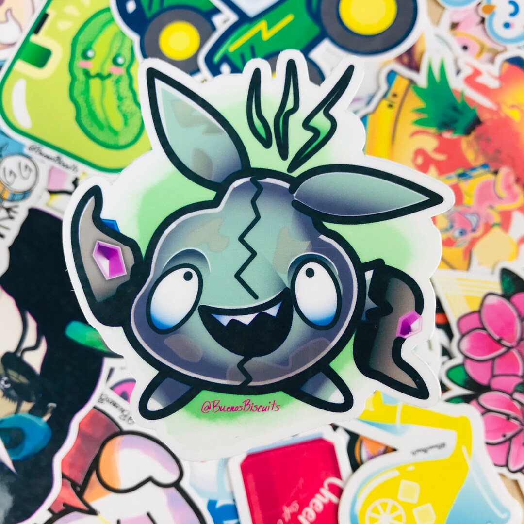 Trubbish Pokémon Trash Garbage 3” Sticker Laptop Planner Hydroflask ...
