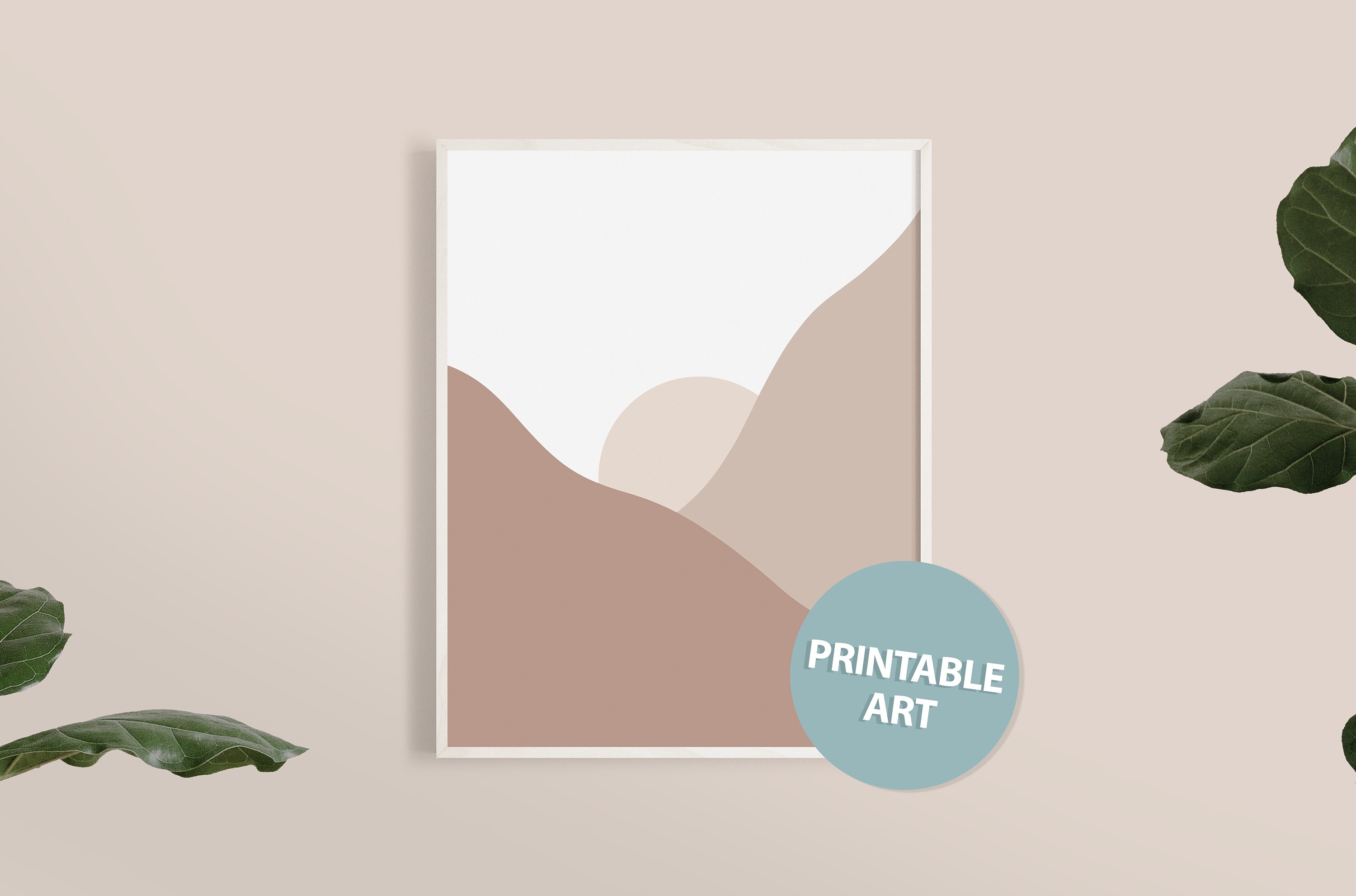Neutral Printable Wall Art | Modern Minimal Art | Modern Room Decor ...