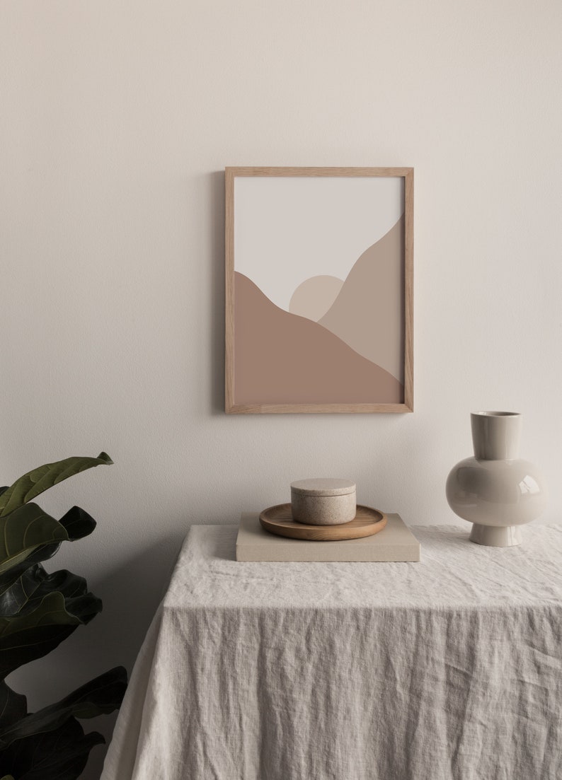 Neutral Printable Wall Art | Modern Minimal Art | Modern Room Decor ...
