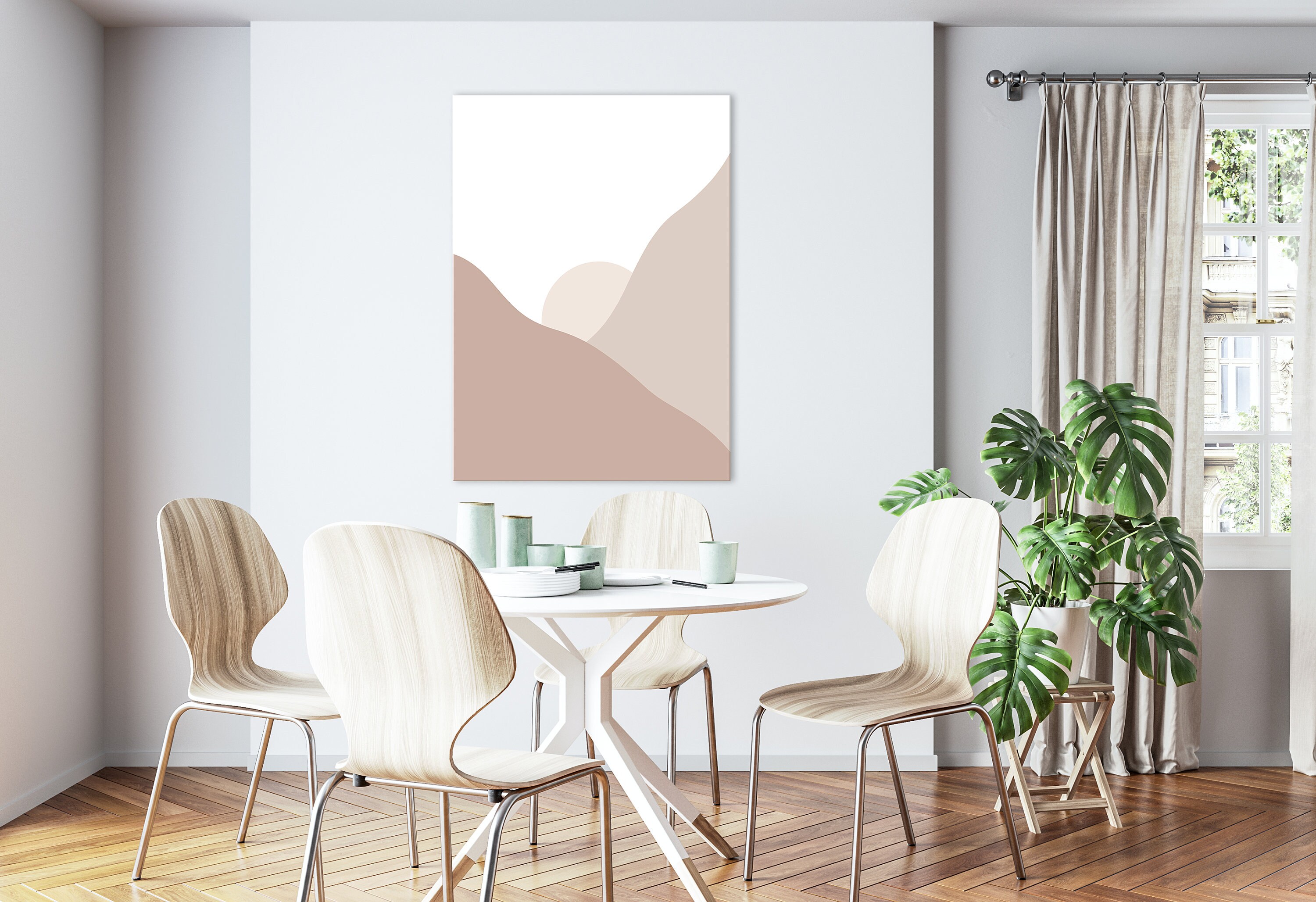 Neutral Printable Wall Art | Modern Minimal Art | Modern Room Decor ...