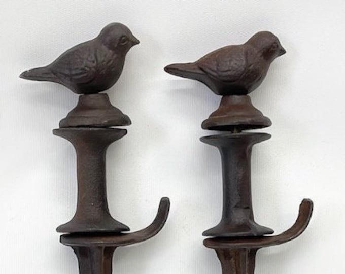 2 Pack Cast Iron Songbird Hose Guides - Etsy