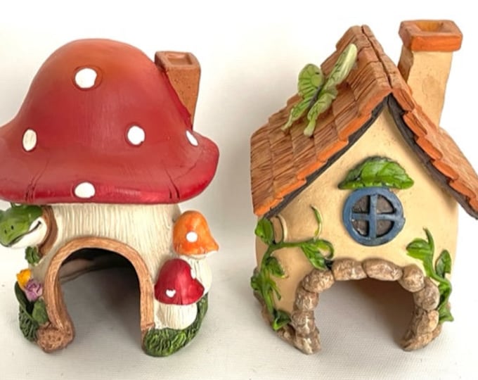 Toad Houses Set/2 - Etsy