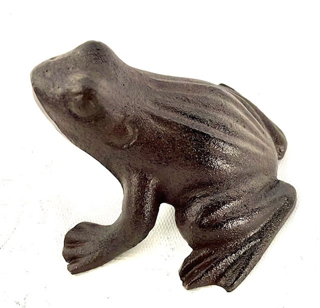 Cast Iron Jumping Frog - Etsy