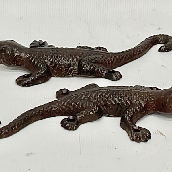 Cast Iron Lizard - Etsy