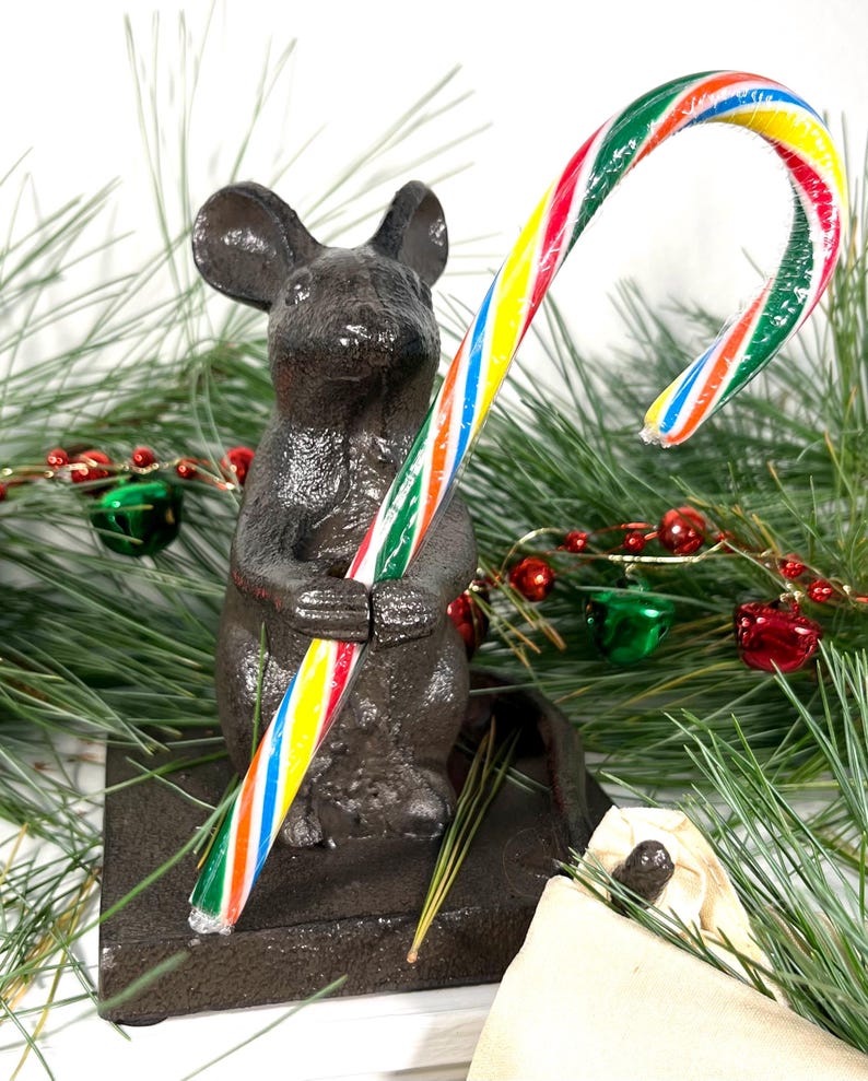 2 Pack /mouse Stocking Hanger + Candy Holder for Mantel - Etsy