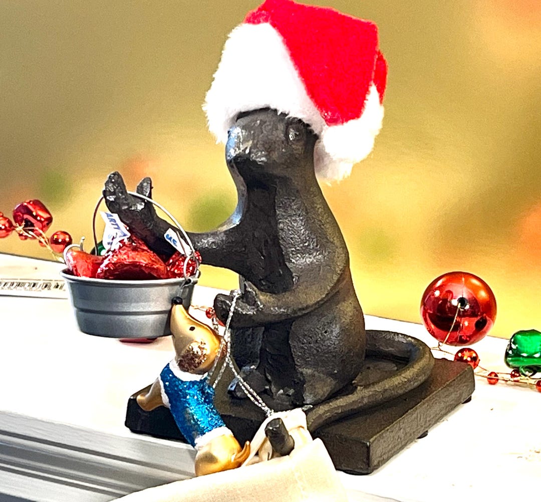 2 Pack /mouse Stocking Hanger + Ornament Holder for Mantel or Shelf - Etsy