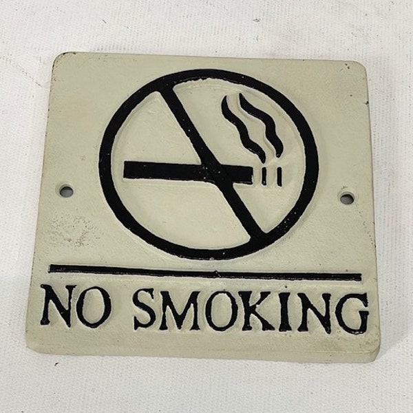 No Smoking Sign - Etsy