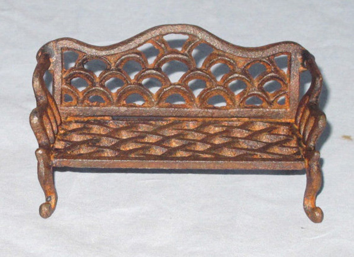 Miniature Fairy Garden Bench - Etsy