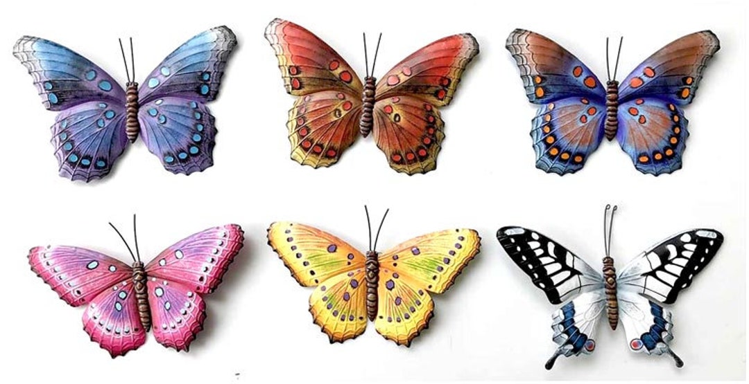Butterfly Decor Set of 6 - Etsy