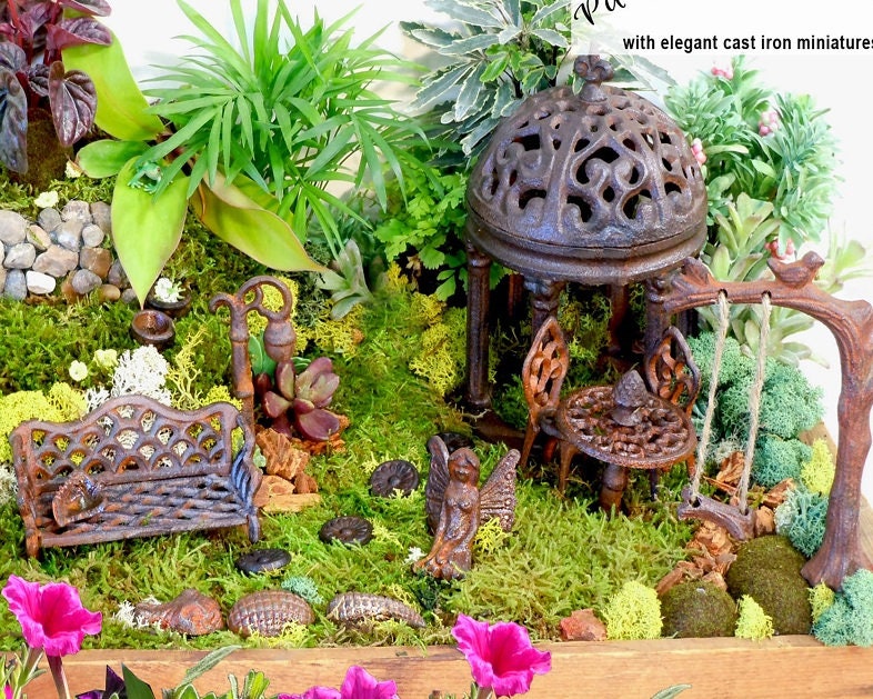 Miniature Fairy Garden Bench - Etsy