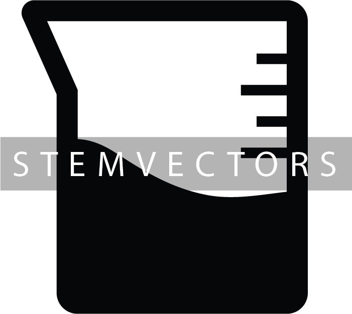 Measuring Beaker (digital Download) Black and White Vector Clip Art ...
