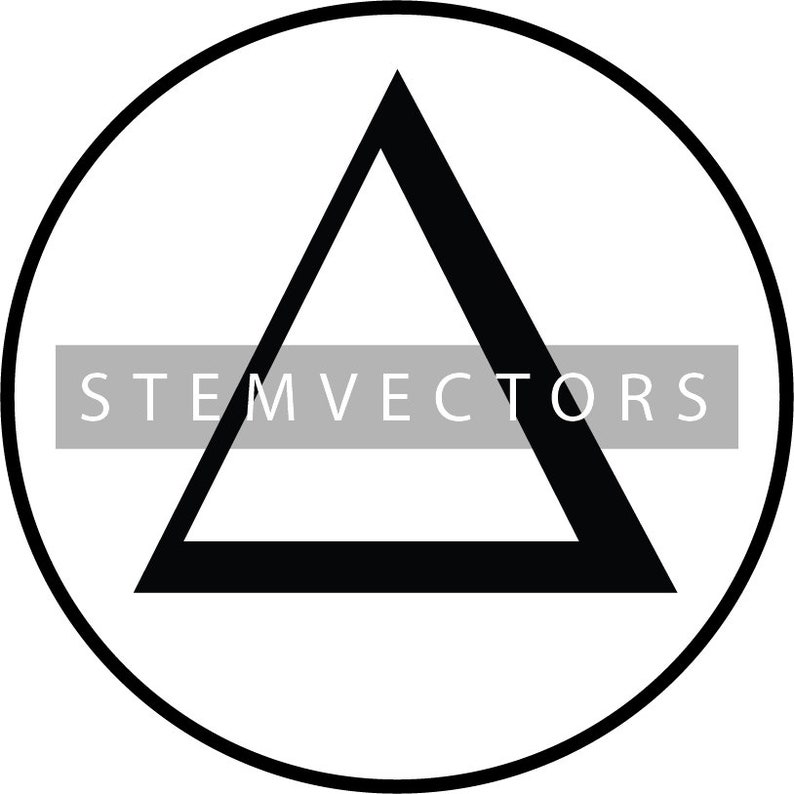 Uppercase Delta Math Symbol (digital Download) Black and White Vector ...