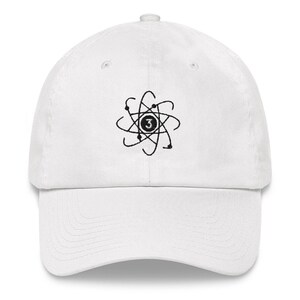 P3 Logo Atom Science Apparel Designs STEMVECTORS X PHAS3. Embroidered ...