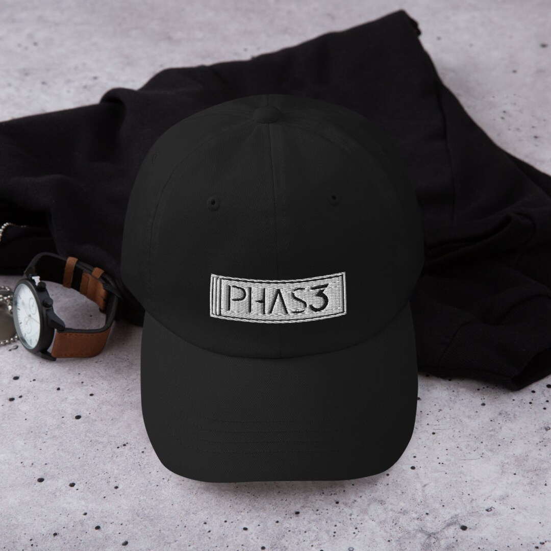 PHAS3 Logo Dad Hat Science Apparel Designs STEMVECTORS X PHAS3 ...