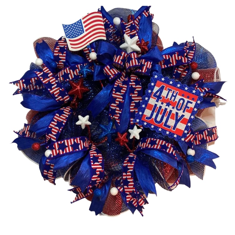 Labor Day Wreath - Etsy