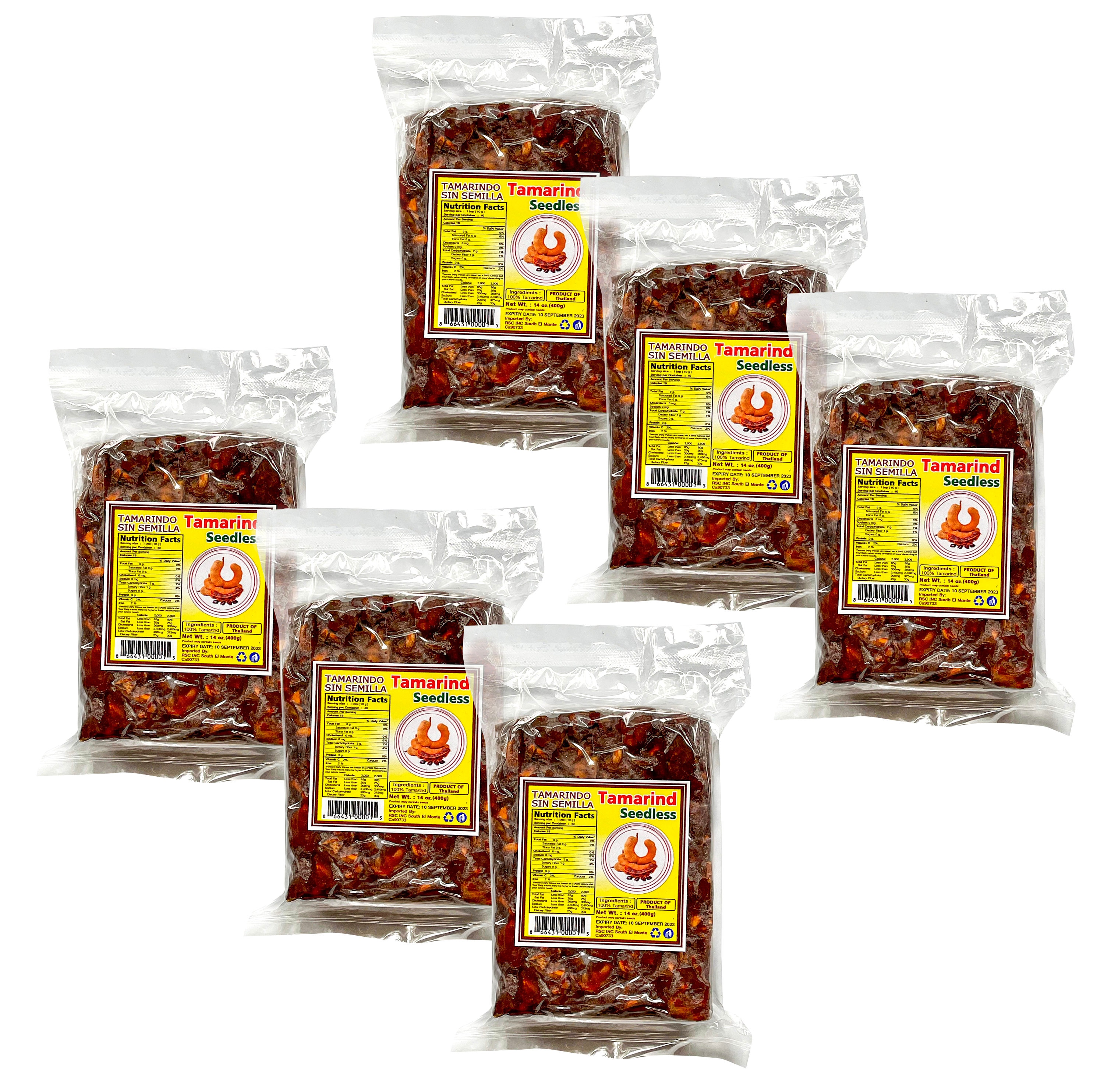 Seedless Tamarind Block: All Natural, Vegan, Gluten-free (14oz/400g) - Etsy