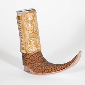 Mexican Leather Mini Boot Tequila Shot Set - Artisan Tribalera Bota (3 ...