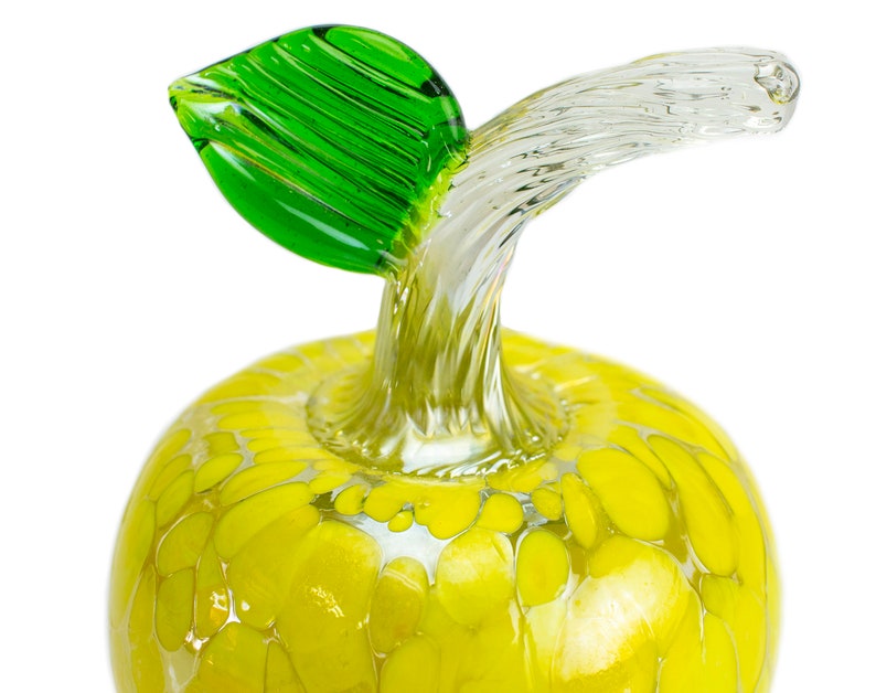 Crystal Hand Craft Blown Glass Apple Collection Made in One - Etsy