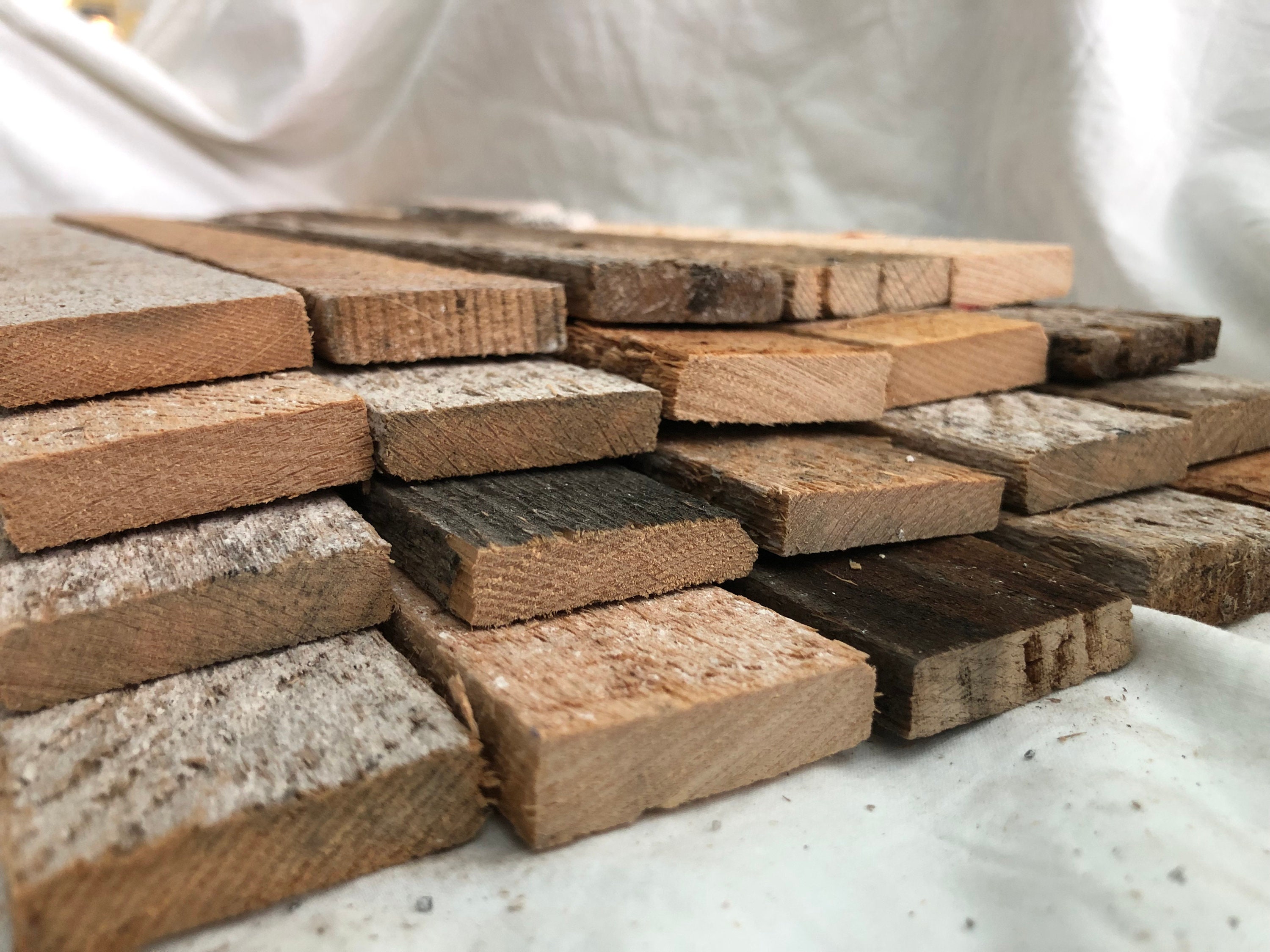 18" Long Lath Strips, 20 Count, Reclaimed Lumber, Farm House, Slats ...