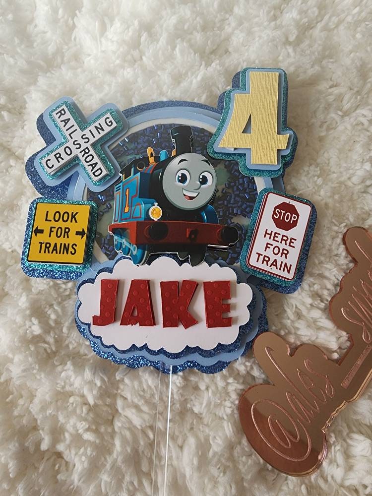 Thomas and Friends Shaker Caketopper - Etsy