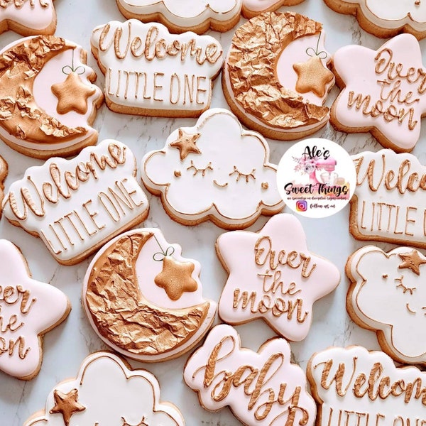 Over the Moon Cookies - Etsy