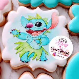 Lilo and Stitch Sugar Cookies 2dz - Etsy