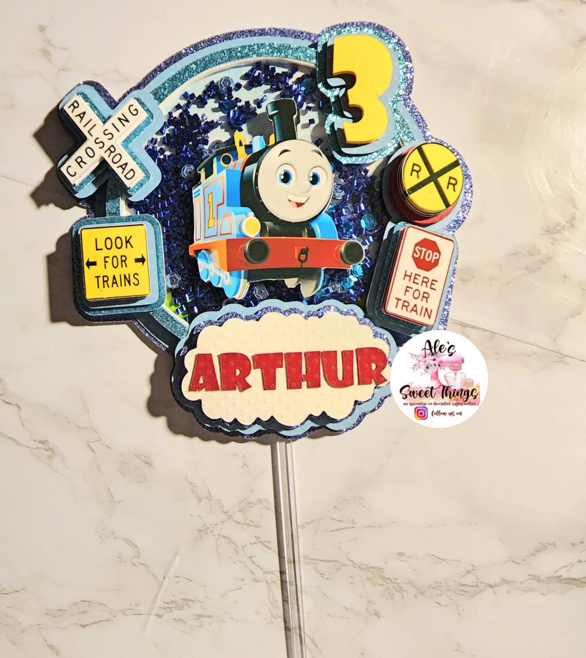 Thomas and Friends Shaker Caketopper - Etsy