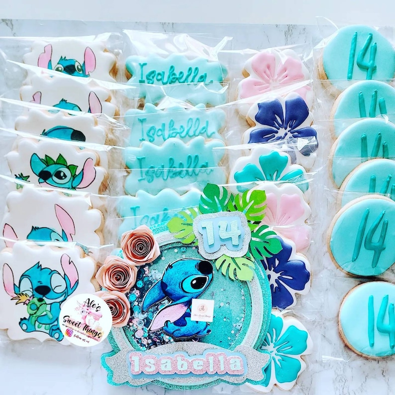 Lilo and Stitch Sugar Cookies 2dz - Etsy