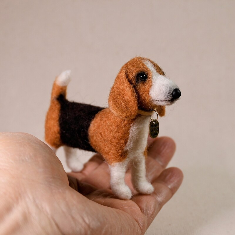 Felted Dog - Etsy