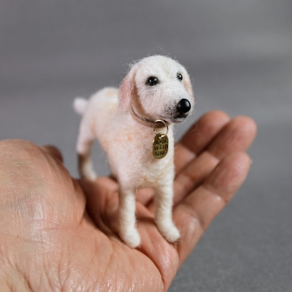 Needle Felted Dog - Etsy