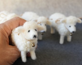 Needle Felted Sheep, - Etsy