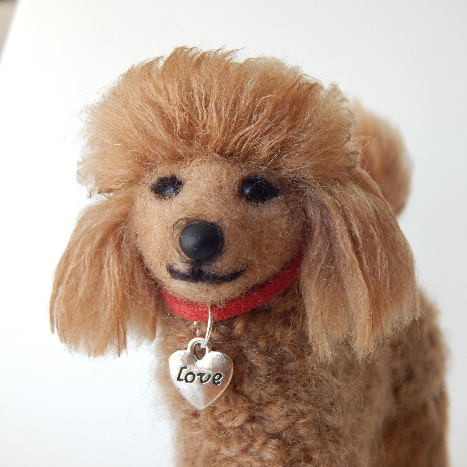Ready Made Needle Felted Poodle Needle Felted Dog Small | Etsy