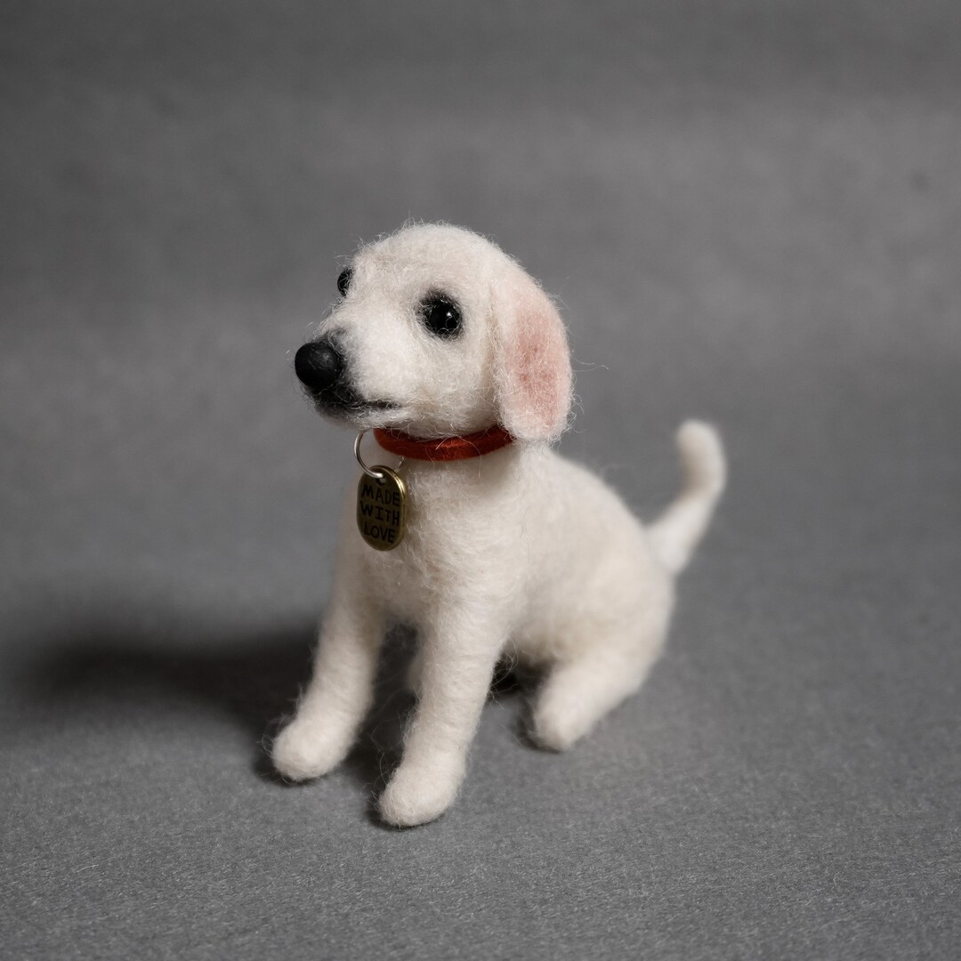 Needle Felted Labrador Retriever, Needle Felted Dog, Small Felted Dogs ...
