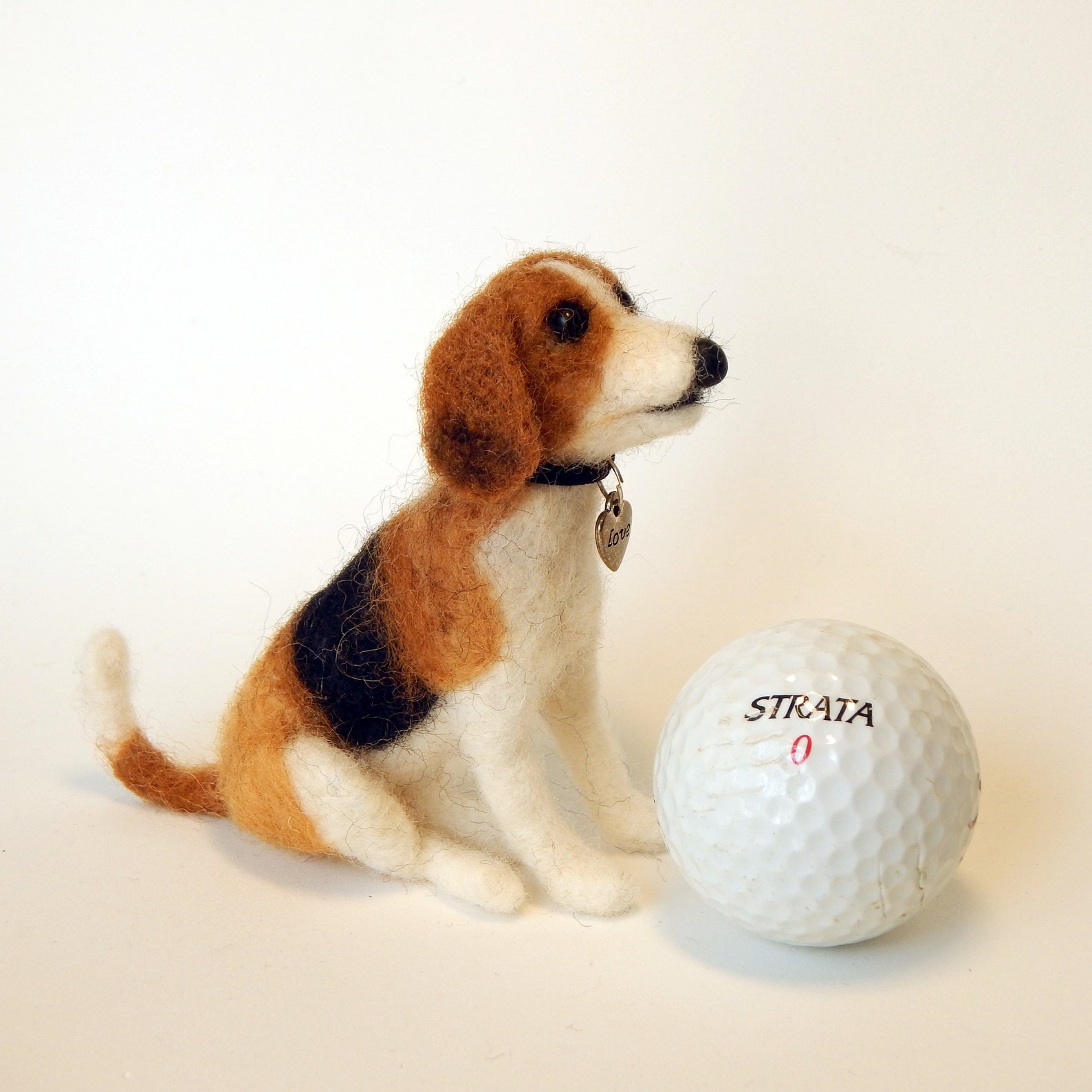 Ready Made Needle Felted Beagle Needle Felted Dog Small - Etsy