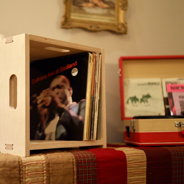 Record Crate - Etsy