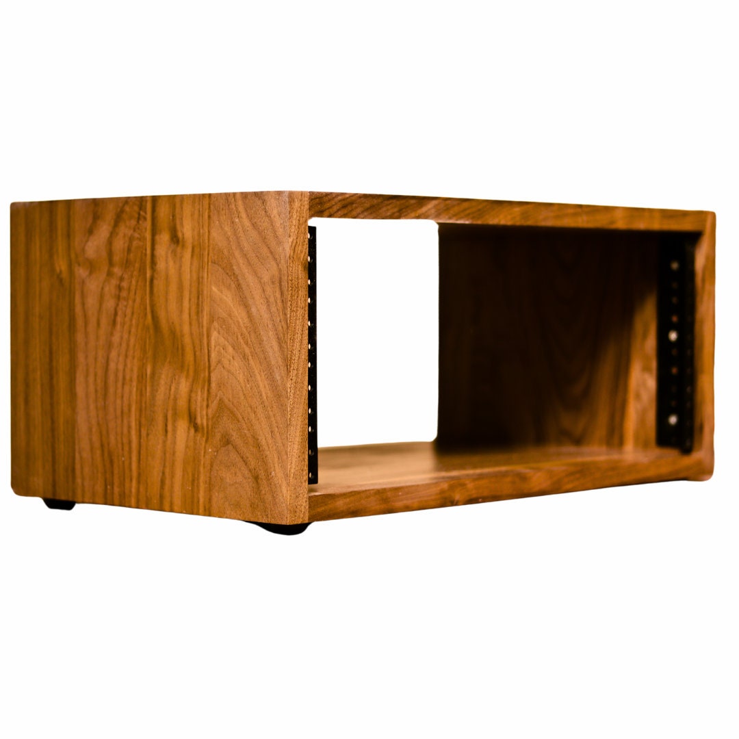 Solid Walnut Dovetailed Studio Equipment Rack Heritage Series 19 Audio ...