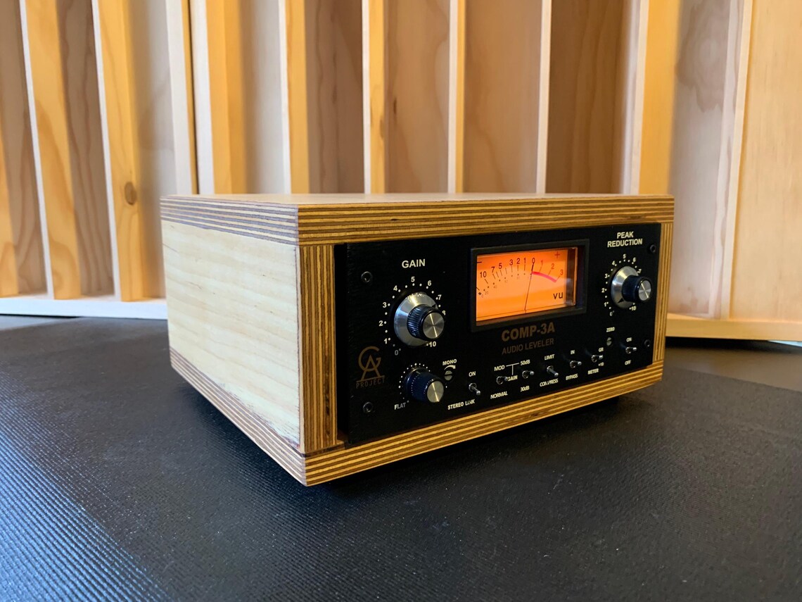 Half-width Audio Rack | Solid Wood | Quick Turnaround | 9.5" Studio ...