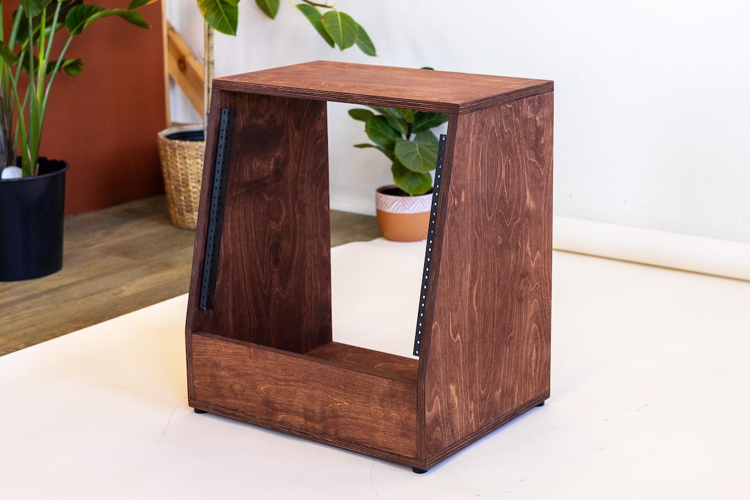 8U Angled Studio Rack - Quick Turnaround - Free Customization | Audio ...