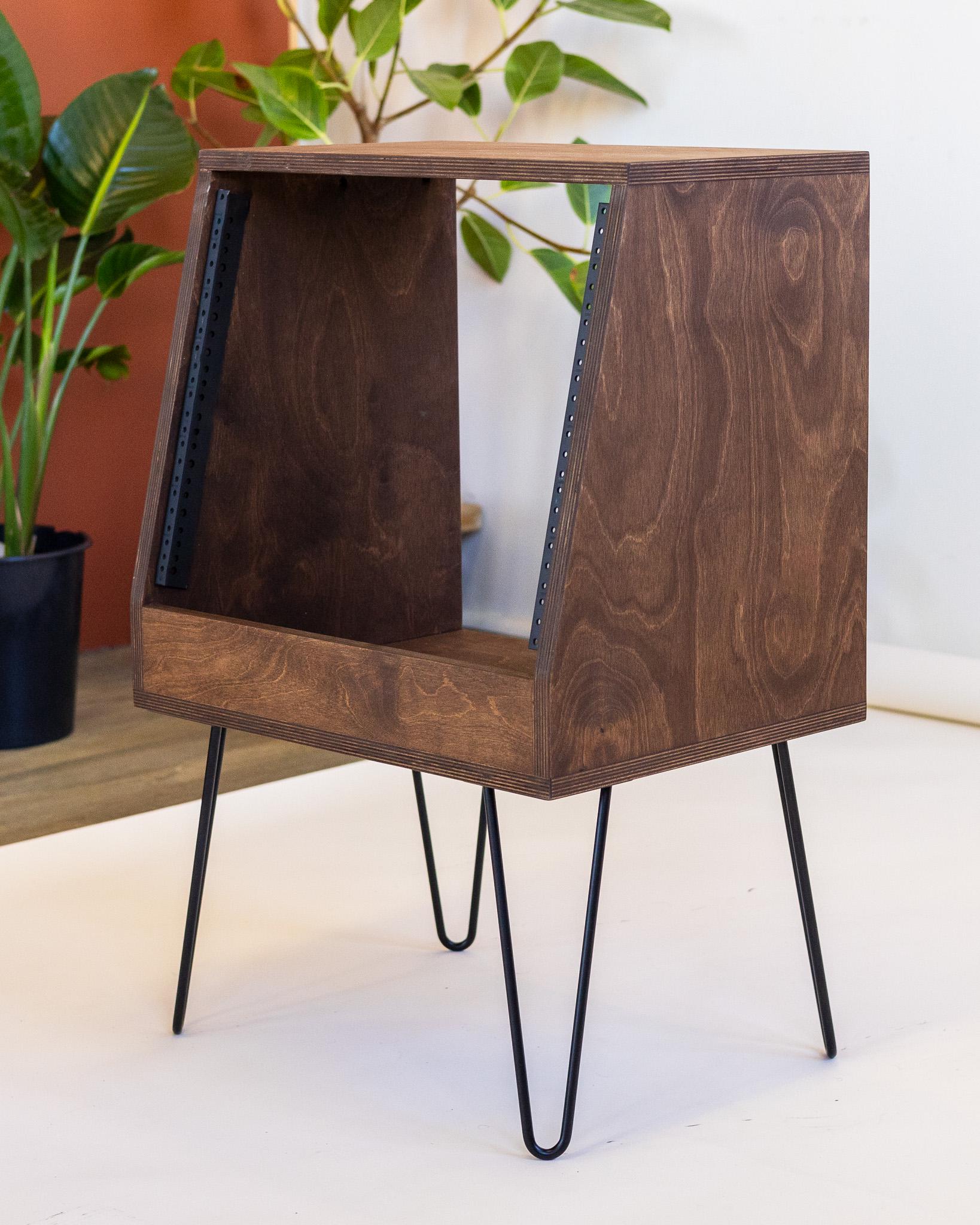 10U Handmade Angled Studio Equipment Rack - Quick Turnaround - Free ...