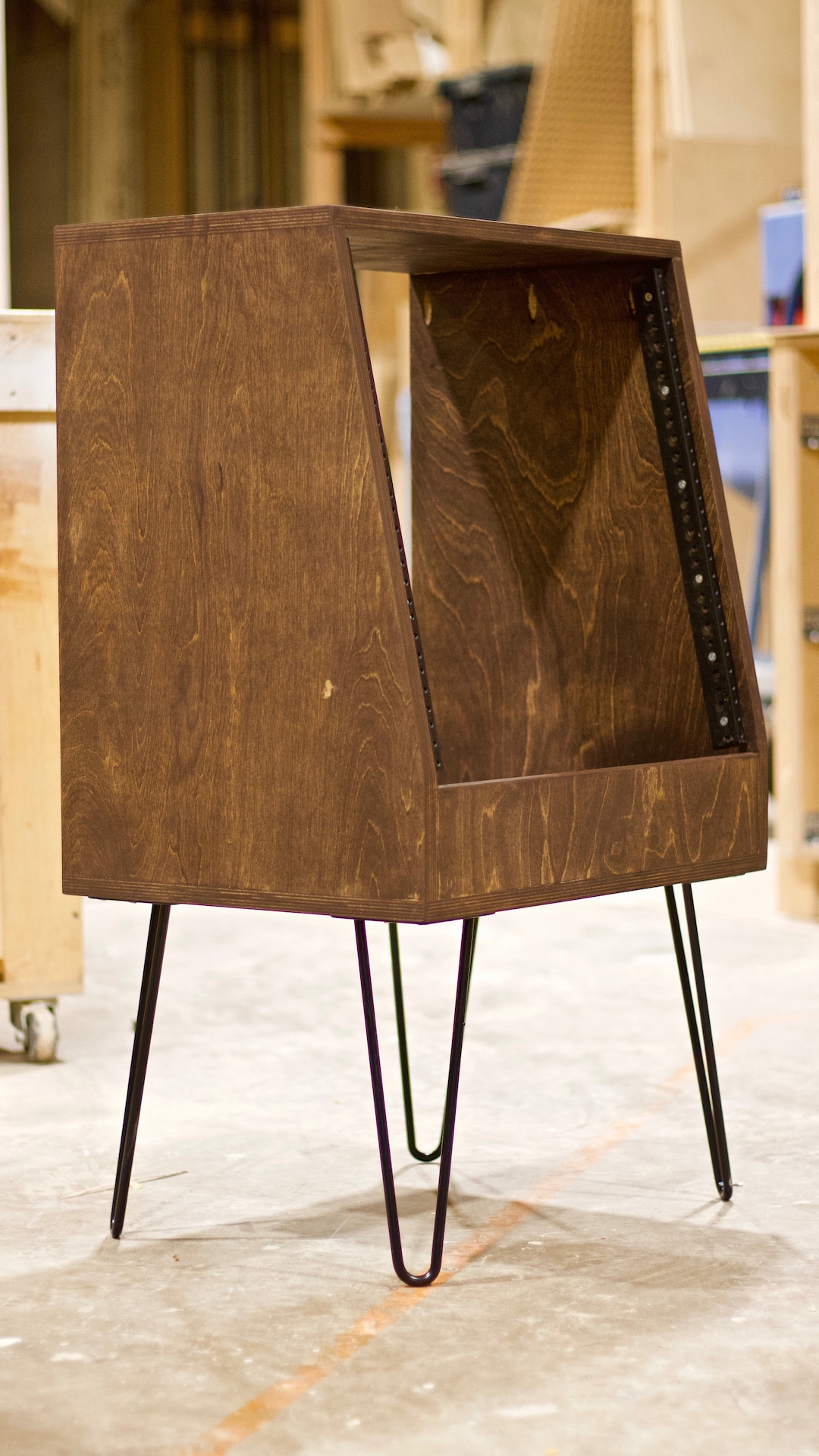 10U Handmade Angled Studio Equipment Rack Quick Turnaround - Etsy