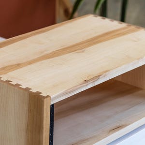 Maple Audio Rack - Recording Studio Rack - Solid Wood, Dovetails ...