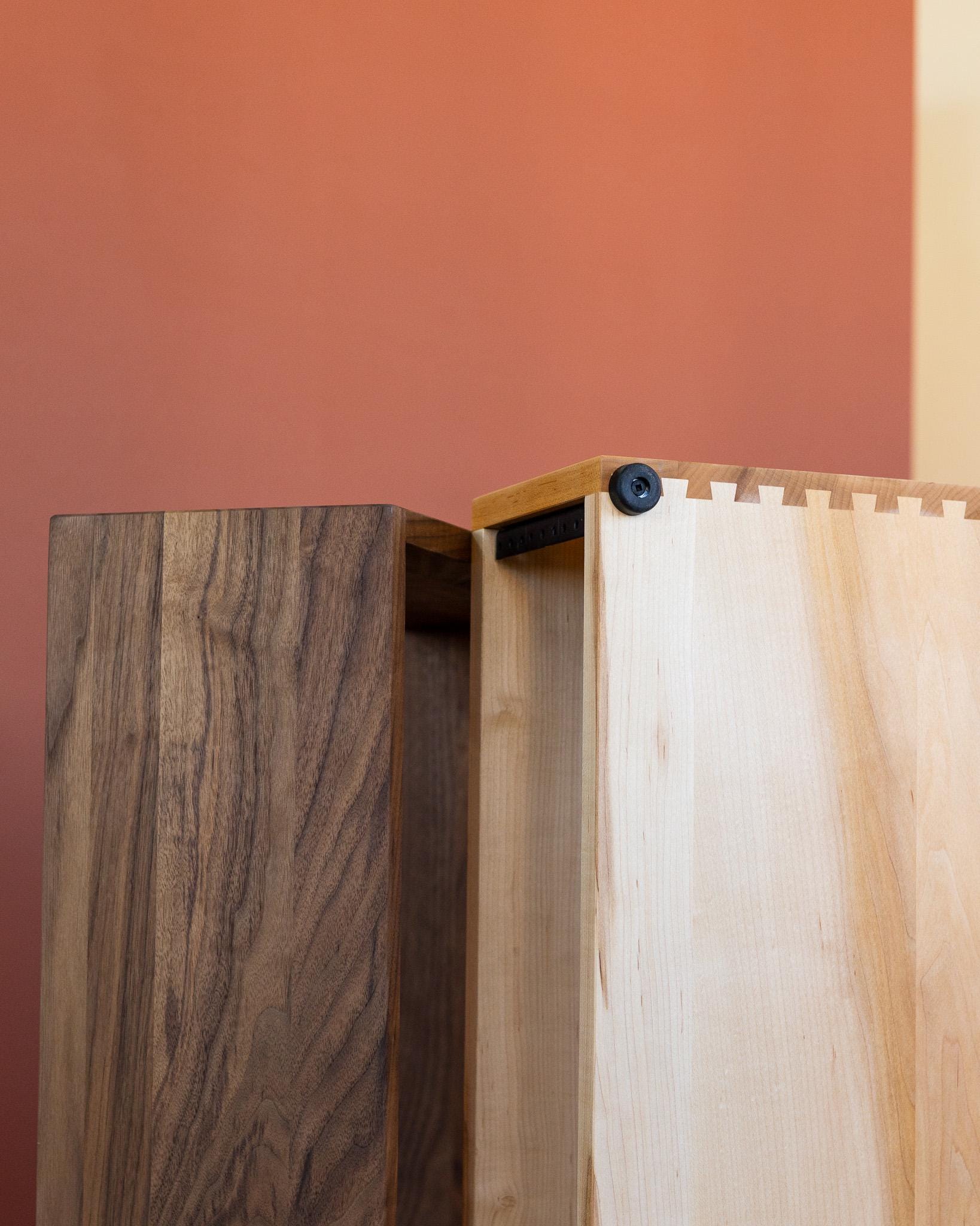 Solid Walnut Dovetailed Studio Equipment Rack - Heritage Series 19 ...