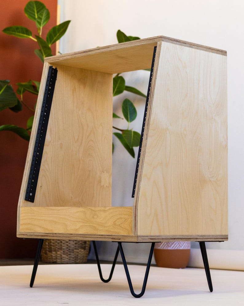10U Handmade Angled Studio Equipment Rack - Quick Turnaround - Free ...