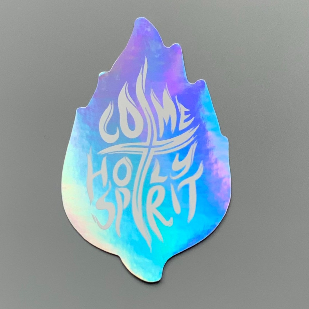 Holy Spirit Vinyl Sticker - Etsy