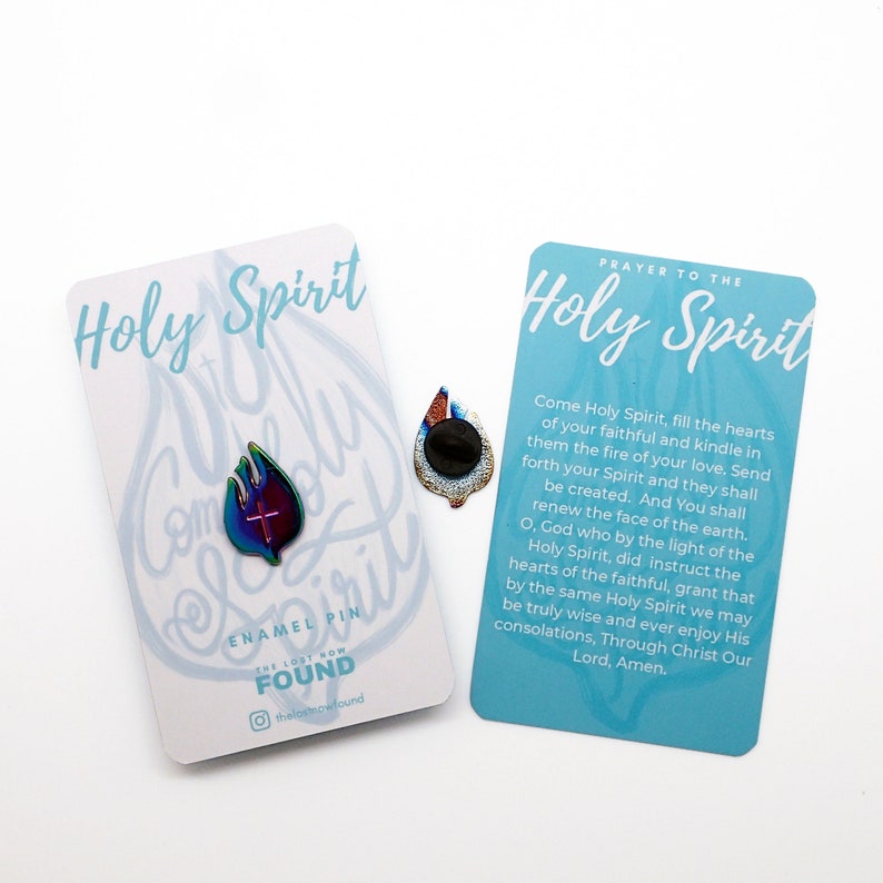 Holy Spirit Enamel Pin | Etsy