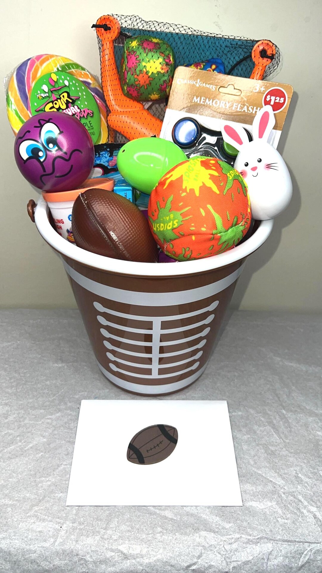 Boy or Girl Sports Easter Basket| | Pre-filled Basket |easter Bucket ...