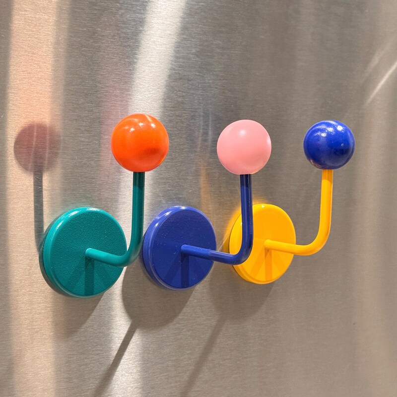 Colorful Wall Hooks - Etsy